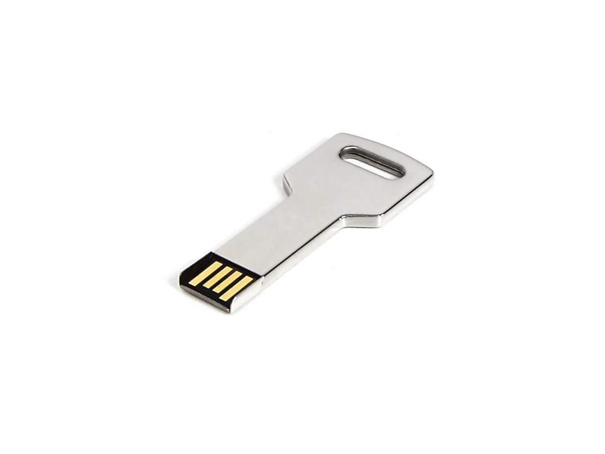 Metall USB Stick in Schlüsselform, praktisch als Schlüsselanhänger ...
