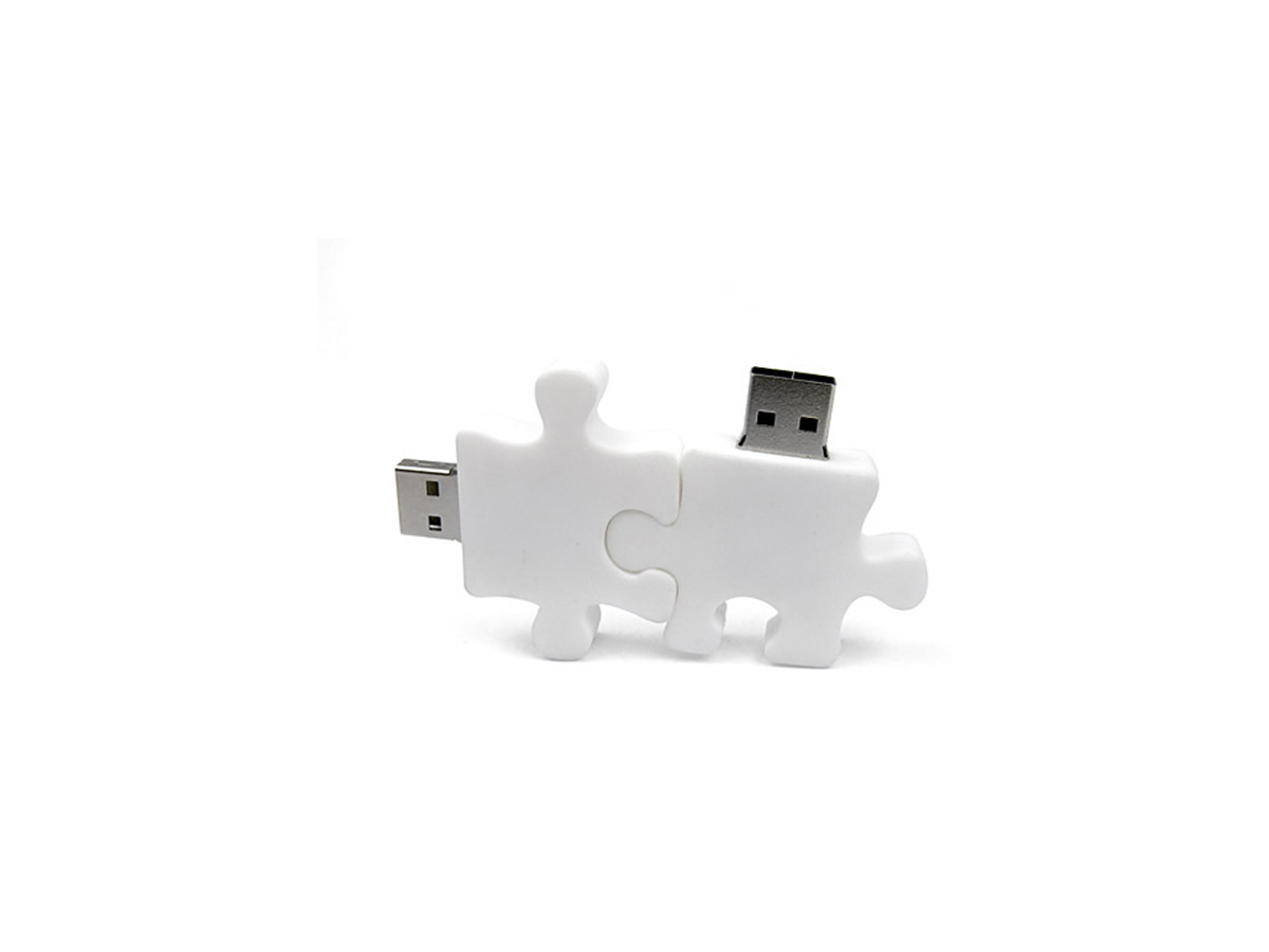 Individuell gestaltbarer USB-Stick in Form eines Puzzleteils - Ab 5,64