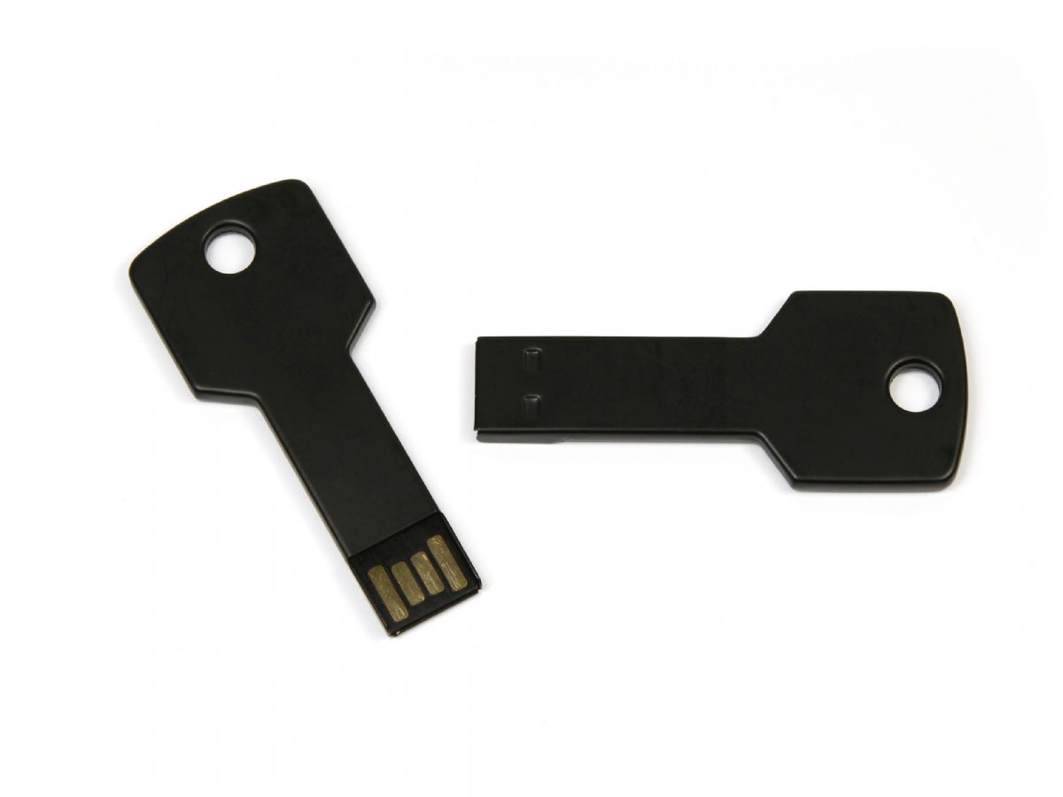 Metall USB Stick in Schlüsselform, praktisch als Schlüsselanhänger ...