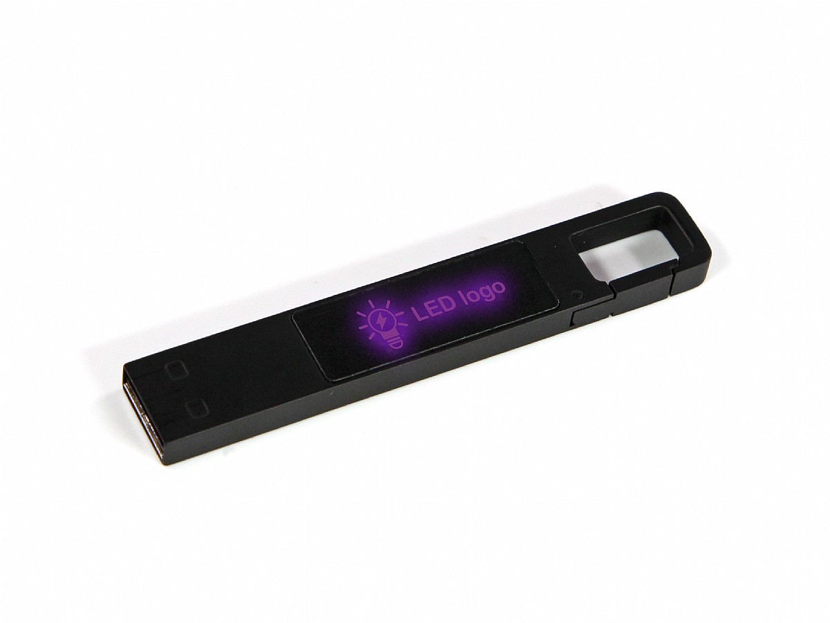 LED USB-Stick aus Metall mit Leuchteffekt, idealer Werbeartikel - Ab 3,61