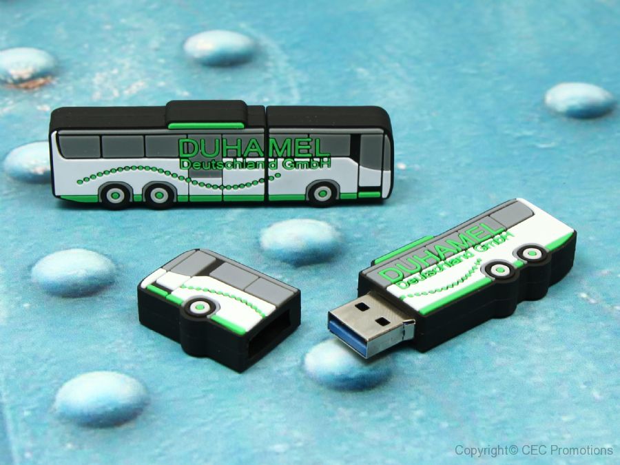 USB-Stick Bus, Stadtbus oder Fernreisebus