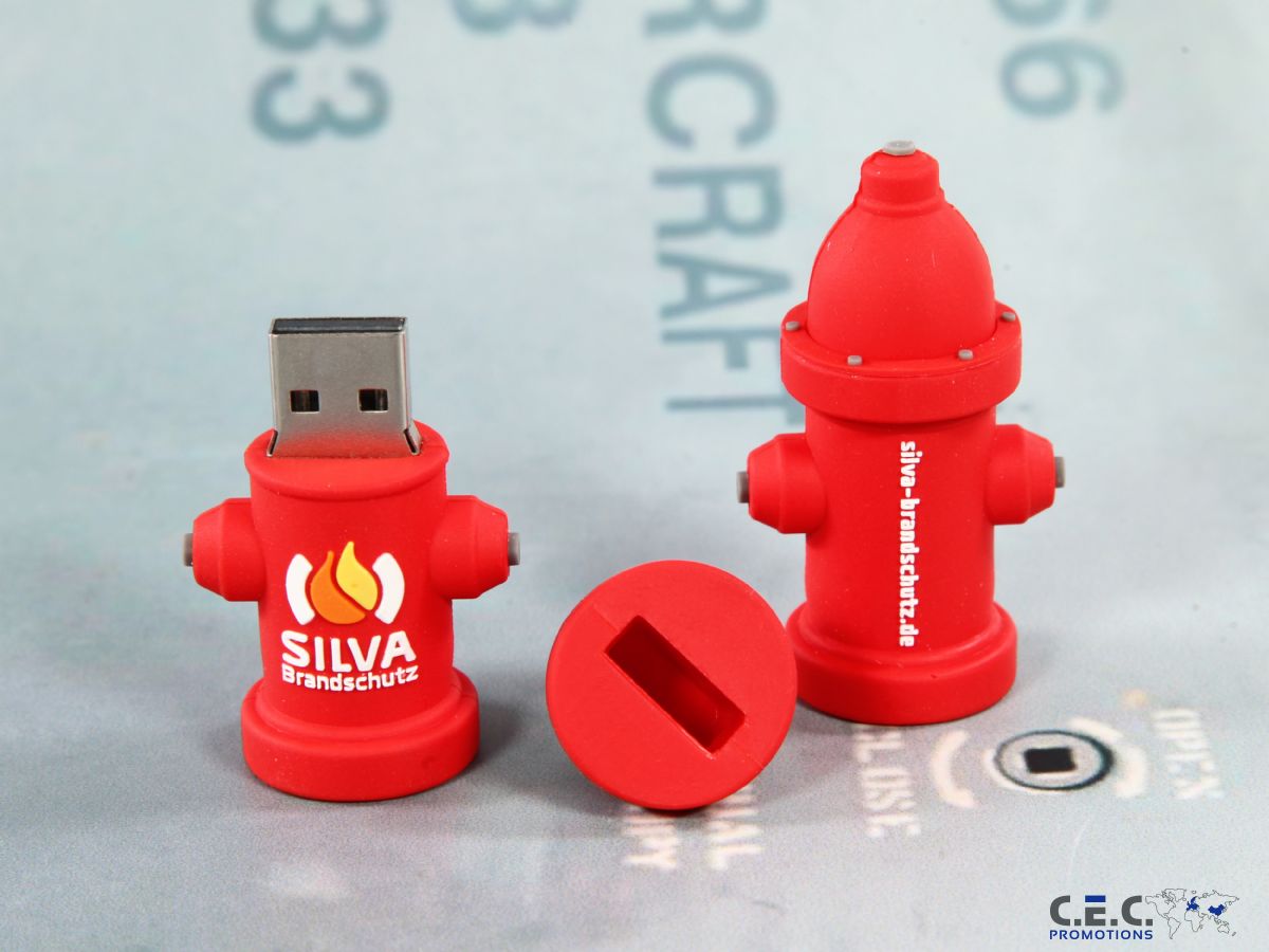 USB-Stick Feuerlöscher mit Logo - Ab 5,59